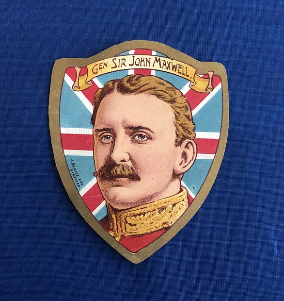 J. Baines military trading card – c.1910-12 - General Sir John Maxwell ...
